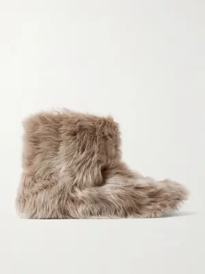 CHRISTEN Big Shearling Ankle Boots