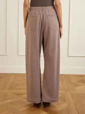 Brunello Cucinelli Cotton Wide-leg Pants
