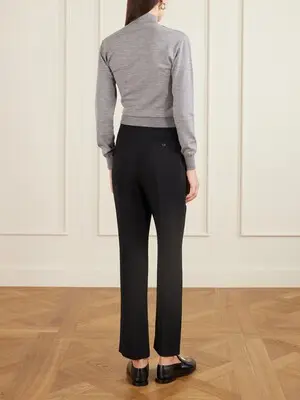 Givenchy Crepe Straight-leg Tailored Pants