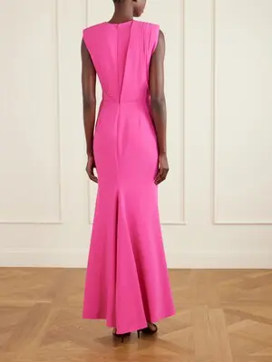 Givenchy Draped Cady Gown