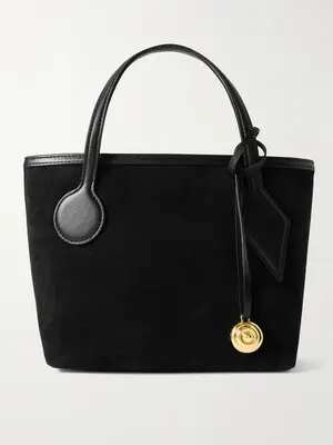 LIFFNER Sprout Micro Embellished Suede Tote