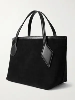LIFFNER Sprout Micro Embellished Suede Tote