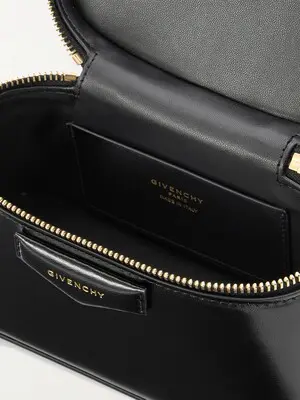 Givenchy Antigona Leather Shoulder Bag - Black