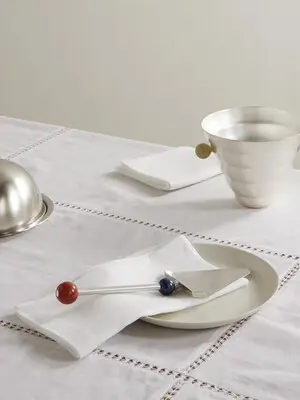 NATALIA CRIADO Multi-stone -plated Cake Server