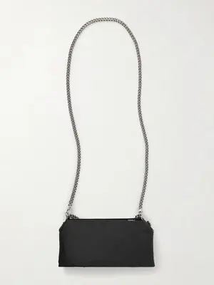 Stella McCartney Falabella Sequin-embellished Satin Shoulder Bag