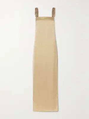 ESSE STUDIOS Net Sustain Lumiere Maxi Dress - Neutrals