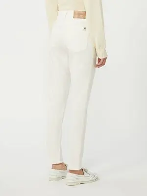 Max Mara Slim-fit Stretch Cotton Trousers