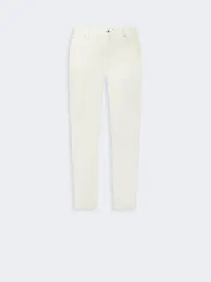 Max Mara Slim-fit Stretch Cotton Trousers
