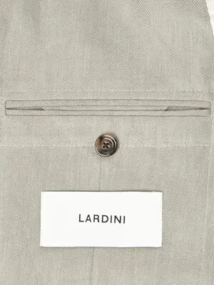LARDINI Linen Blazer - Green