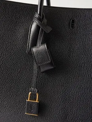 Saint Laurent Textured-leather Shoulder Bag
