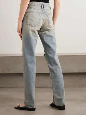 SLVRLAKE Sophie Long Mid-rise Straight-leg Jeans