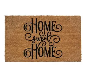 NORTHLIGHT Natural Coir 'home Sweet Home' Doorm At 18'x 30 - One-color