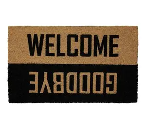 NORTHLIGHT Natural Coir Doormat 18' X 30 - One-color