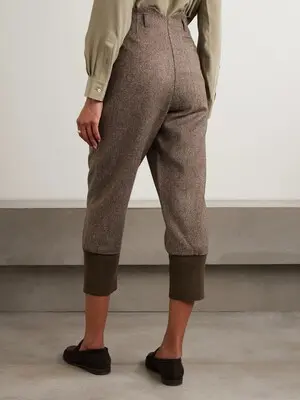 Purdey Wool-tweed Tapered Breeks