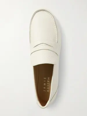 JAMIE HALLER Leather Loafers