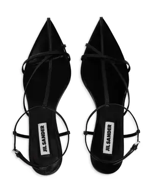 JIL SANDER Caged Sandals