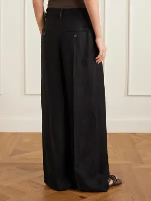 Brunello Cucinelli Pleated Wide-leg Pants