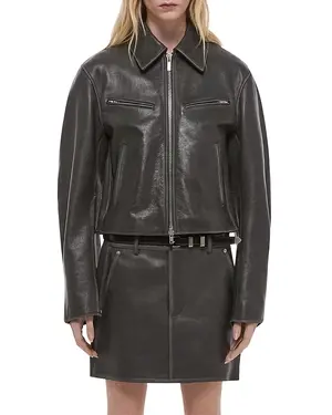 Helmut Lang Leather Biker Jacket
