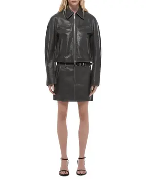 Helmut Lang Leather Biker Jacket