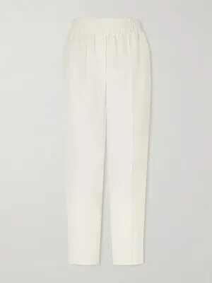 Brunello Cucinelli Raw Edge Hem Pants For Women