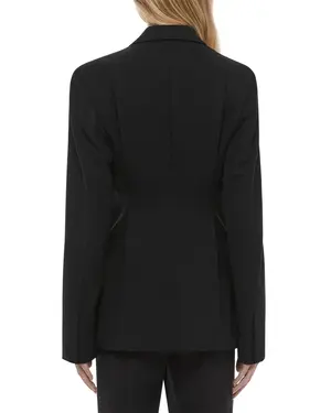 Helmut Lang Gab Wool Blazer