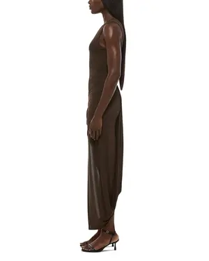 Helmut Lang Twist Drape Dress - Bistre