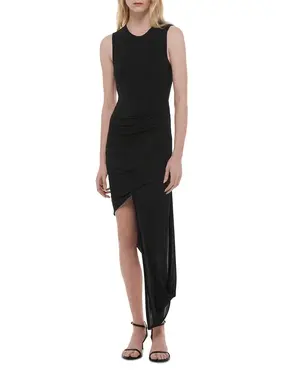 Helmut Lang Twist Drape Dress