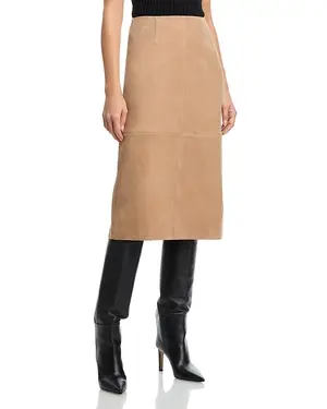 Simkhai Harriso Leather Skirt