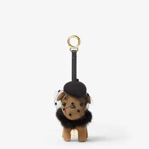 Fendi Igloo Charm - Brown