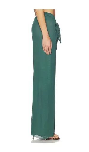 VIX PAULA HERMANNY Pareo Pants In Dark Green - Boulevard
