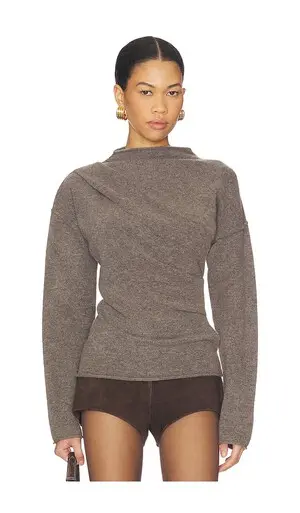 Helmut Lang Slouchy Crew Top