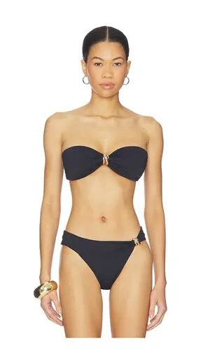 AWAY THAT DAY Formentera Bikini Top - Black