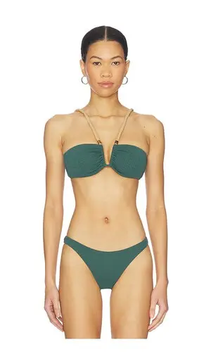VIX PAULA HERMANNY April Carol Bikini Top - Green