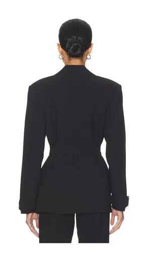 GANNI Future Twill Suitng Blazer