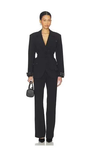 GANNI Future Twill Suitng Blazer