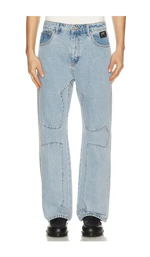 REVENGE Cross Denim Pant
