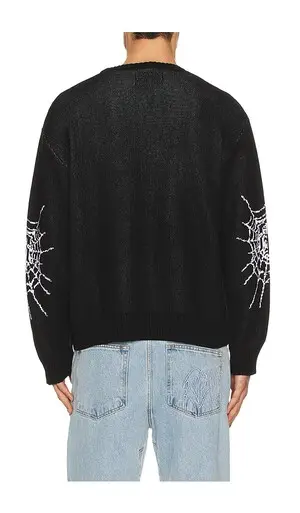 REVENGE Graphic Knit Sweater