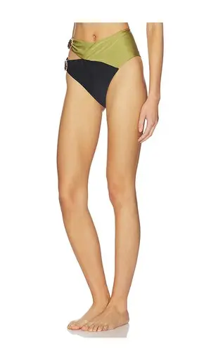 PatBO Jade High Waist Bikini Bottom