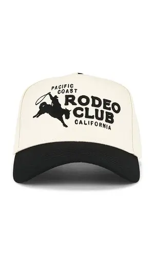 FRIDAY FEELIN Rodeo Club Trucker Hat Cream & Navy