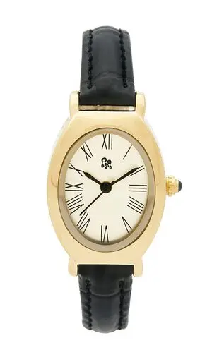 PETIT MOMENTS Saldana Watch - Black Croc