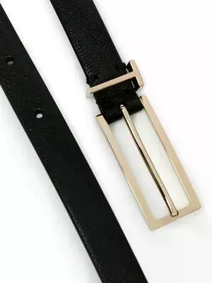 TOM FORD Textured Buckle Belt
