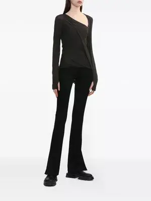 Helmut Lang Asymmetric Draped Top