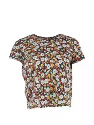 Sandro Floral Print T-shirt