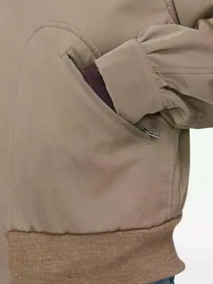 MAISON MARGIELA Virgin Wool Bomber Jacket - Grey