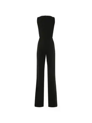 Michael Kors Fitted Wide-leg Jumpsuit