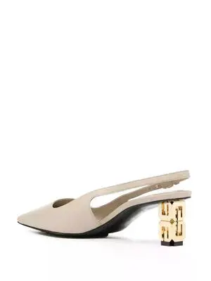 Givenchy G-cube 50mm Slingback Heels