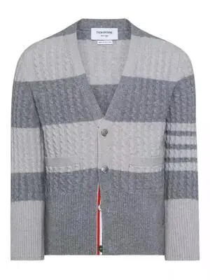 Thom Browne Striped Cardigan