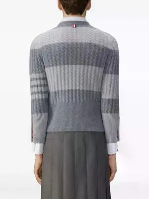 Thom Browne Striped Cardigan