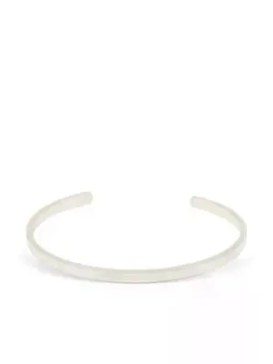 MAISON MARGIELA Numbers-reference Cuff Bracelet - Silver