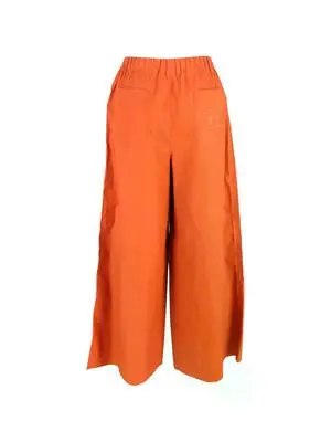 Max Mara Navigli Wide-leg Trousers - Orange